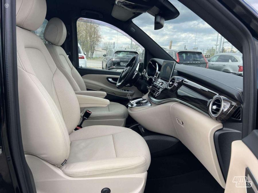 Melns Mercedes-Benz V 250 2017 Marijampole, ar dzinēja tilpumu 2.10 L un nobraukumu 300 tūkst. km par 29950 €, foto 33 vietnē AUTOMOTO.COM.LV