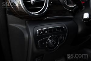 Black Mercedes-Benz V 250 2017 in Jelgava, with an engine capacity of 2.10 L and mileage of 79 thousand km for 40000 €, photo 10 on AUTOMOTO.COM.LV
