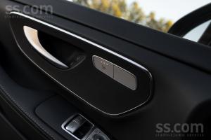 Black Mercedes-Benz V 250 2017 in Jelgava, with an engine capacity of 2.10 L and mileage of 79 thousand km for 40000 €, photo 11 on AUTOMOTO.COM.LV