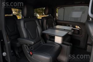 Black Mercedes-Benz V 250 2017 in Jelgava, with an engine capacity of 2.10 L and mileage of 79 thousand km for 40000 €, photo 24 on AUTOMOTO.COM.LV