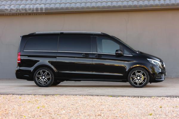 Melns Mercedes-Benz V 250 2017 Jelgava, ar dzinēja tilpumu 2.10 L un nobraukumu 79 tūkst. km par 40000 €, foto 4 vietnē AUTOMOTO.COM.LV