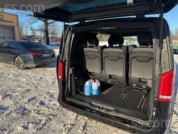 Melns Mercedes-Benz V 250 2017 Jūrmala, ar dzinēja tilpumu 2.00 L un nobraukumu 134 tūkst. km par 32500 €, foto 5 vietnē AUTOMOTO.COM.LV