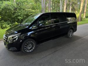 Melns Mercedes-Benz V 250 2017 Rīga, ar dzinēja tilpumu 2.50 L un nobraukumu 183 tūkst. km par 27000 €, foto  vietnē AUTOMOTO.COM.LV