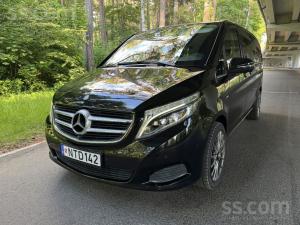 Melns Mercedes-Benz V 250 2017 Rīga, ar dzinēja tilpumu 2.50 L un nobraukumu 183 tūkst. km par 27000 €, foto 3 vietnē AUTOMOTO.COM.LV