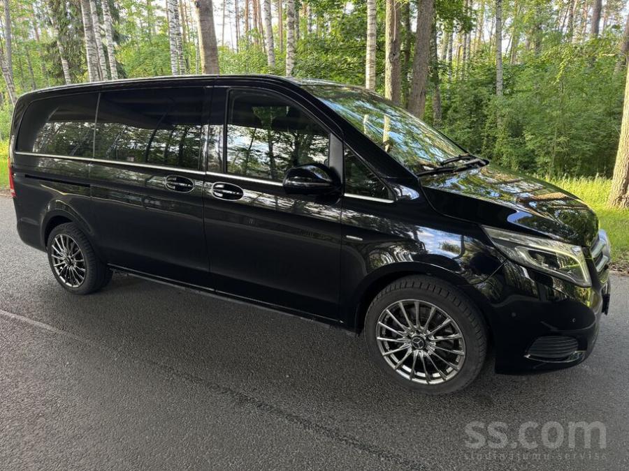 Melns Mercedes-Benz V 250 2017 Rīga, ar dzinēja tilpumu 2.50 L un nobraukumu 183 tūkst. km par 27000 €, foto 8 vietnē AUTOMOTO.COM.LV