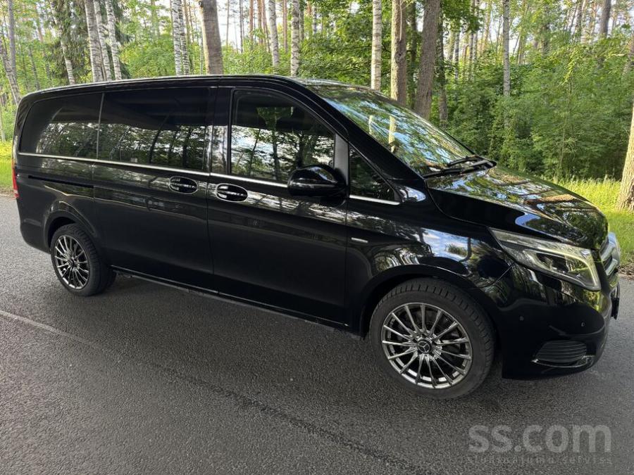 Melns Mercedes-Benz V 250 2017 Rīga, ar dzinēja tilpumu 2.50 L un nobraukumu 183 tūkst. km par 27000 €, foto 9 vietnē AUTOMOTO.COM.LV