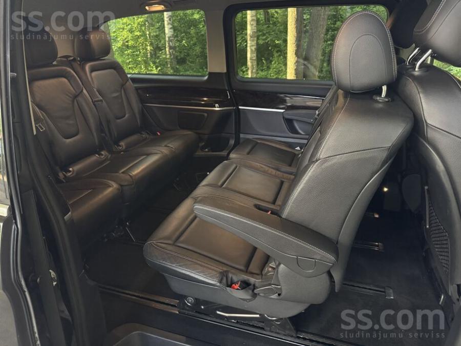 Melns Mercedes-Benz V 250 2017 Rīga, ar dzinēja tilpumu 2.50 L un nobraukumu 183 tūkst. km par 27000 €, foto 11 vietnē AUTOMOTO.COM.LV
