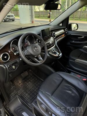Melns Mercedes-Benz V 250 2017 Rīga, ar dzinēja tilpumu 2.50 L un nobraukumu 183 tūkst. km par 27000 €, foto 13 vietnē AUTOMOTO.COM.LV