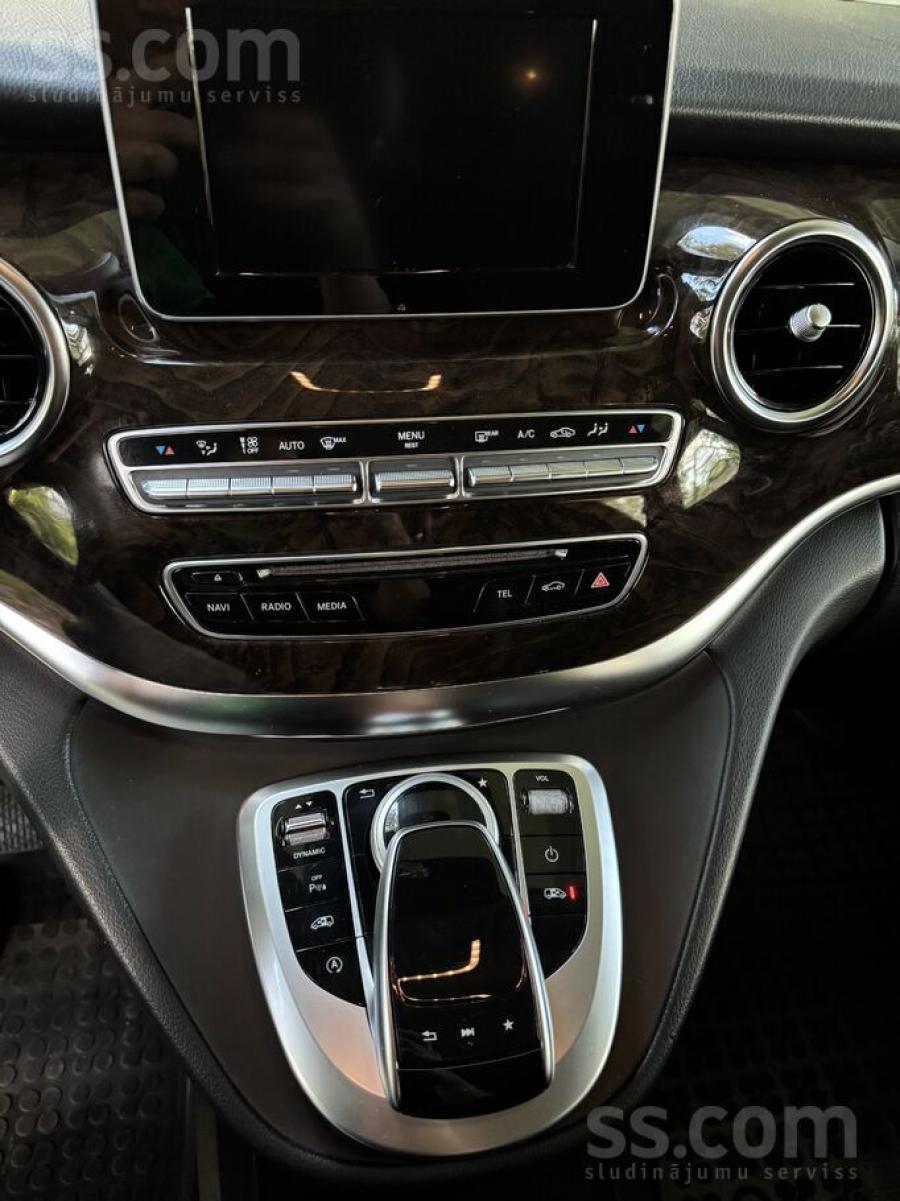 Melns Mercedes-Benz V 250 2017 Rīga, ar dzinēja tilpumu 2.50 L un nobraukumu 183 tūkst. km par 27000 €, foto 15 vietnē AUTOMOTO.COM.LV