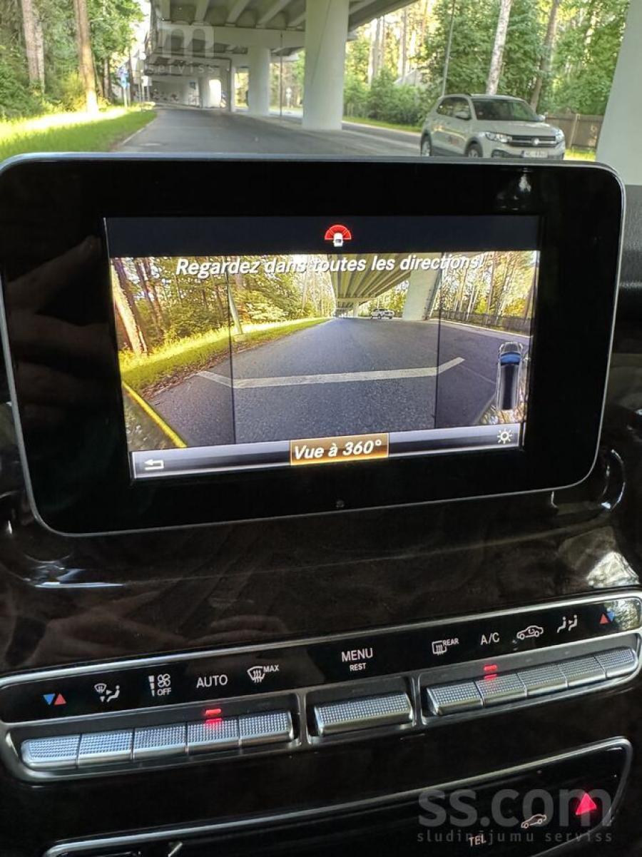 Melns Mercedes-Benz V 250 2017 Rīga, ar dzinēja tilpumu 2.50 L un nobraukumu 183 tūkst. km par 27000 €, foto 16 vietnē AUTOMOTO.COM.LV