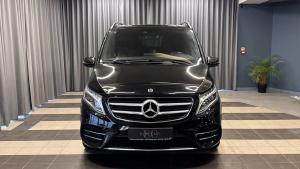 Black Mercedes-Benz V 250 2017 in Riga, with an engine capacity of 2.00 L and mileage of 134 thousand km for 27190 €, photo  on AUTOMOTO.COM.LV