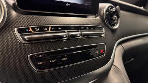 Black Mercedes-Benz V 250 2017 in Riga, with an engine capacity of 2.00 L and mileage of 134 thousand km for 27190 €, photo 16 on AUTOMOTO.COM.LV