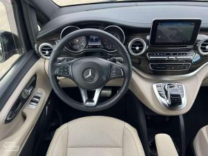 Black Mercedes-Benz V 250 2017 in Kaunas, with an engine capacity of 2.10 L and mileage of 300 thousand km for 29450 €, photo 36 on AUTOMOTO.COM.LV