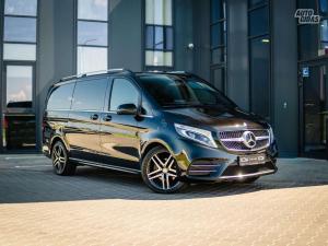 Black Mercedes-Benz V 250 2017 in Kaunas, with an engine capacity of 2.10 L and mileage of 183 thousand km for 38950 €, photo  on AUTOMOTO.COM.LV