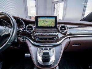 Black Mercedes-Benz V 250 2017 in Kaunas, with an engine capacity of 2.10 L and mileage of 183 thousand km for 38950 €, photo 21 on AUTOMOTO.COM.LV