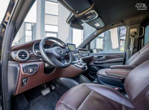 Black Mercedes-Benz V 250 2017 in Kaunas, with an engine capacity of 2.10 L and mileage of 183 thousand km for 38950 €, photo 25 on AUTOMOTO.COM.LV