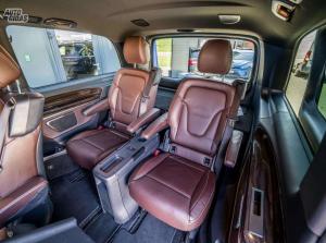 Black Mercedes-Benz V 250 2017 in Kaunas, with an engine capacity of 2.10 L and mileage of 183 thousand km for 38950 €, photo 30 on AUTOMOTO.COM.LV