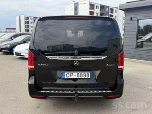 Black Mercedes-Benz V 250 2017 in Jelgava, with an engine capacity of 2.20 L and mileage of 0 thousand km for 33000 €, photo 7 on AUTOMOTO.COM.LV