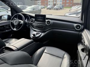 Black Mercedes-Benz V 250 2017 in Jelgava, with an engine capacity of 2.20 L and mileage of 0 thousand km for 33000 €, photo 11 on AUTOMOTO.COM.LV