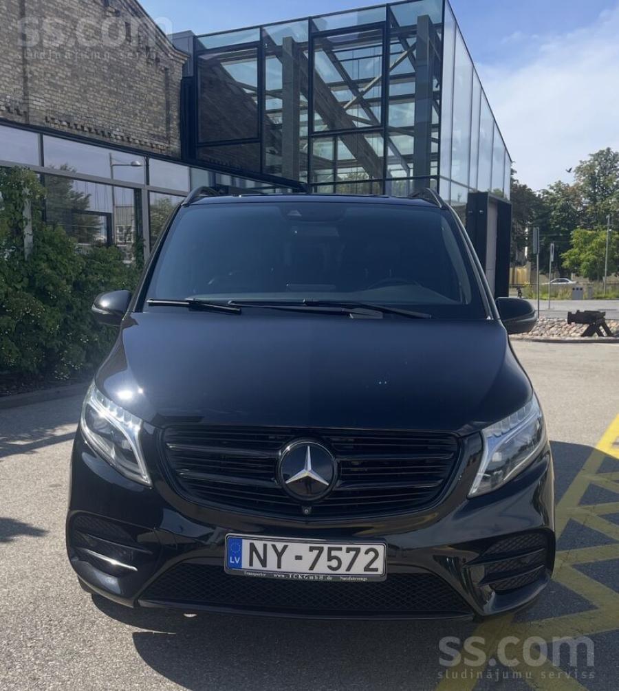 Melns Mercedes-Benz V 250 2017 Rīga, ar dzinēja tilpumu 2.20 L un nobraukumu 276 tūkst. km par 32000 €, foto 1 vietnē AUTOMOTO.COM.LV