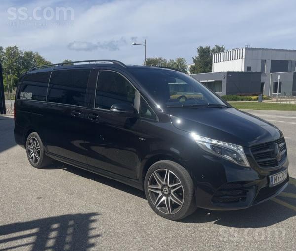 Melns Mercedes-Benz V 250 2017 Rīga, ar dzinēja tilpumu 2.20 L un nobraukumu 276 tūkst. km par 32000 €, foto 3 vietnē AUTOMOTO.COM.LV