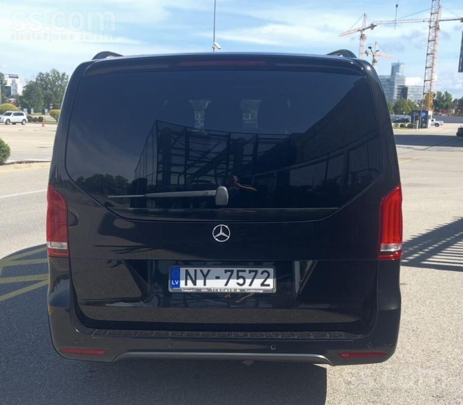 Melns Mercedes-Benz V 250 2017 Rīga, ar dzinēja tilpumu 2.20 L un nobraukumu 276 tūkst. km par 32000 €, foto 6 vietnē AUTOMOTO.COM.LV