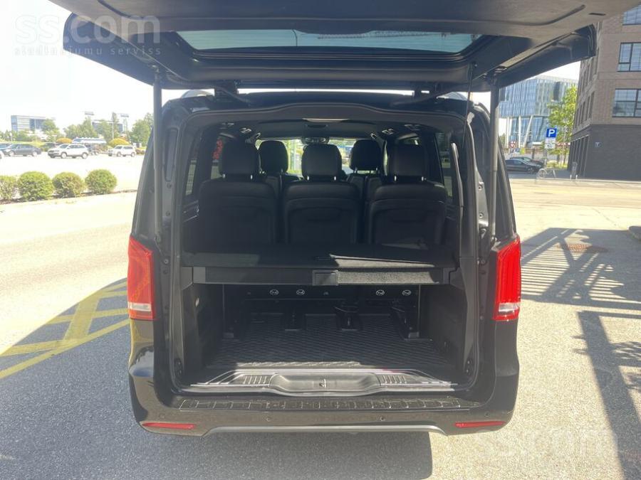 Melns Mercedes-Benz V 250 2017 Rīga, ar dzinēja tilpumu 2.20 L un nobraukumu 276 tūkst. km par 32000 €, foto 7 vietnē AUTOMOTO.COM.LV