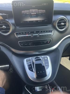 Melns Mercedes-Benz V 250 2017 Rīga, ar dzinēja tilpumu 2.20 L un nobraukumu 276 tūkst. km par 32000 €, foto 14 vietnē AUTOMOTO.COM.LV