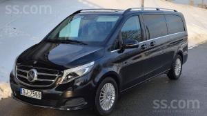 Black Mercedes-Benz V 250 2018 in Riga, with an engine capacity of 2.20 L and mileage of 270 thousand km for 34550 €, photo  on AUTOMOTO.COM.LV