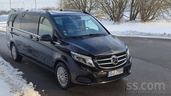 Melns Mercedes-Benz V 250 2018 Rīga, ar dzinēja tilpumu 2.20 L un nobraukumu 270 tūkst. km par 34550 €, foto 3 vietnē AUTOMOTO.COM.LV