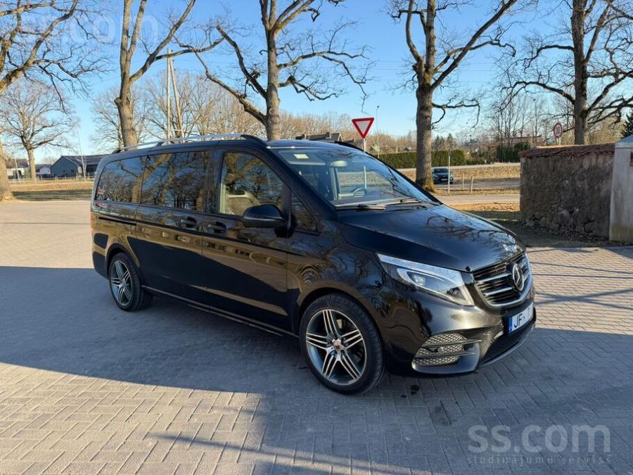 Melns Mercedes-Benz V 250 2018 Valmiera, ar dzinēja tilpumu 2.20 L un nobraukumu 230 tūkst. km par 43000 €, foto 1 vietnē AUTOMOTO.COM.LV