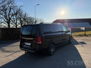Melns Mercedes-Benz V 250 2018 Valmiera, ar dzinēja tilpumu 2.20 L un nobraukumu 230 tūkst. km par 43000 €, foto 3 vietnē AUTOMOTO.COM.LV