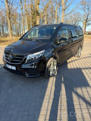 Melns Mercedes-Benz V 250 2018 Valmiera, ar dzinēja tilpumu 2.20 L un nobraukumu 230 tūkst. km par 43000 €, foto 6 vietnē AUTOMOTO.COM.LV