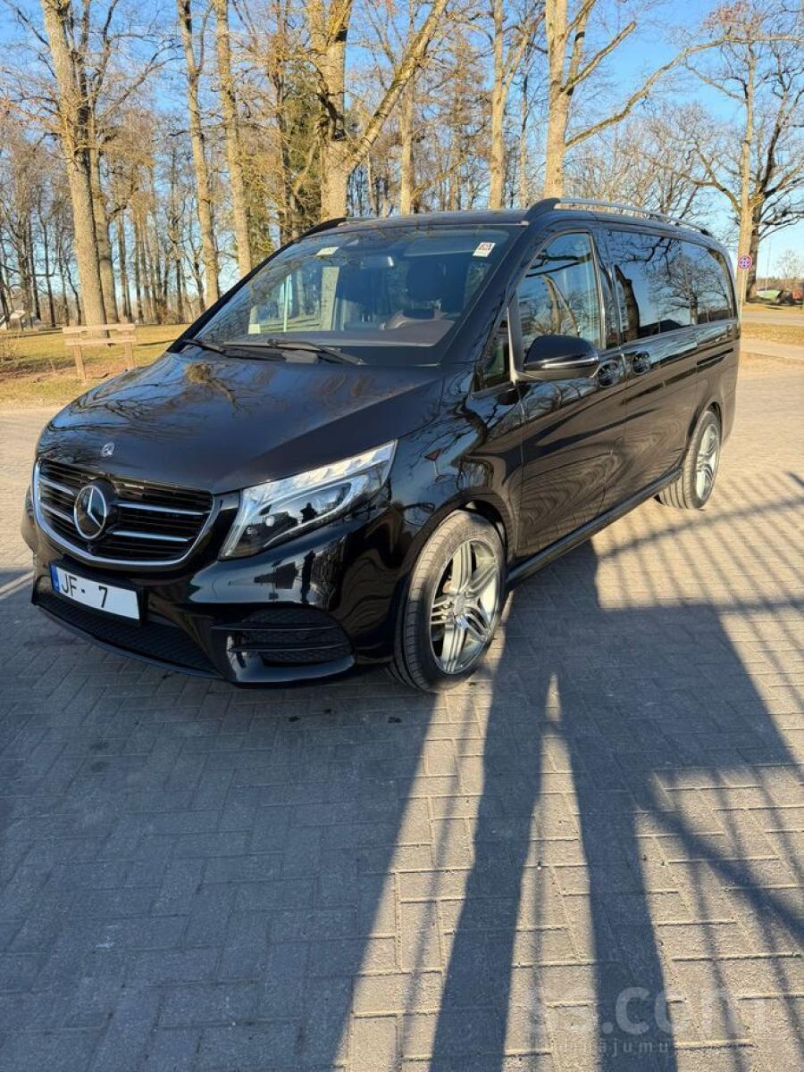 Melns Mercedes-Benz V 250 2018 Valmiera, ar dzinēja tilpumu 2.20 L un nobraukumu 230 tūkst. km par 43000 €, foto 6 vietnē AUTOMOTO.COM.LV