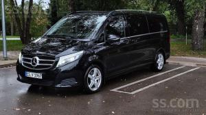 Melns Mercedes-Benz V 250 2018 Rīga, ar dzinēja tilpumu 2.20 L un nobraukumu 275 tūkst. km par 29950 €, foto 3 vietnē AUTOMOTO.COM.LV