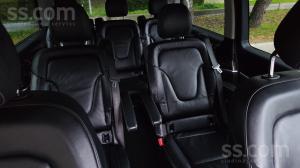 Melns Mercedes-Benz V 250 2018 Rīga, ar dzinēja tilpumu 2.20 L un nobraukumu 275 tūkst. km par 29950 €, foto 16 vietnē AUTOMOTO.COM.LV