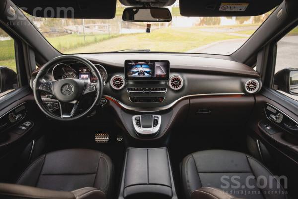 Mercedes-Benz V 250 2018 Tallina vietnē Melns Mercedes-Benz V 250 2018 Tallina, ar dzinēja tilpumu 2.10 L un nobraukumu 135 tūkst. km par 42999 €, foto 11 vietnē AUTOMOTO.COM.LV