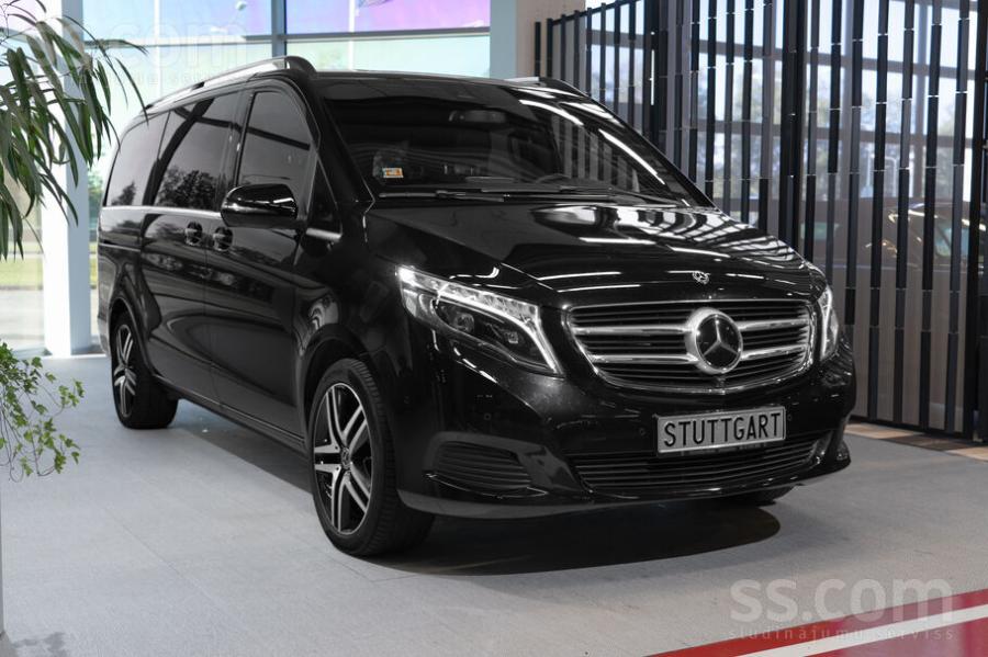 Melns Mercedes-Benz V 250 2019 Rīga, ar dzinēja tilpumu 2.10 L un nobraukumu 98 tūkst. km par 51900 €, foto 1 vietnē AUTOMOTO.COM.LV