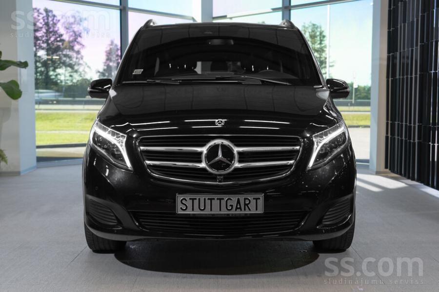 Melns Mercedes-Benz V 250 2019 Rīga, ar dzinēja tilpumu 2.10 L un nobraukumu 98 tūkst. km par 51900 €, foto 2 vietnē AUTOMOTO.COM.LV