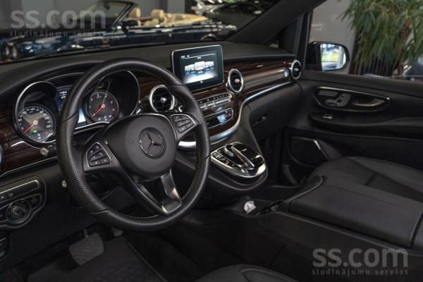 Melns Mercedes-Benz V 250 2019 Rīga, ar dzinēja tilpumu 2.10 L un nobraukumu 98 tūkst. km par 51900 €, foto 10 vietnē AUTOMOTO.COM.LV