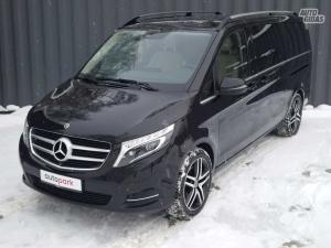 Black Mercedes-Benz V 250 2019 in Vilnius, with an engine capacity of 2.10 L and mileage of 50 thousand km for 47900 €, photo  on AUTOMOTO.COM.LV