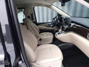 Black Mercedes-Benz V 250 2019 in Vilnius, with an engine capacity of 2.10 L and mileage of 50 thousand km for 47900 €, photo 9 on AUTOMOTO.COM.LV