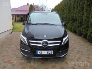Melns Mercedes-Benz V 250 2021 Rīga, ar dzinēja tilpumu 2.00 L un nobraukumu 12 tūkst. km par 61500 €, foto 1 vietnē AUTOMOTO.COM.LV