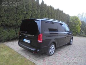Melns Mercedes-Benz V 250 2021 Rīga, ar dzinēja tilpumu 2.00 L un nobraukumu 12 tūkst. km par 61500 €, foto 7 vietnē AUTOMOTO.COM.LV