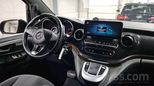 Black Mercedes-Benz V 250 2022 in Riga, with an engine capacity of 2.00 L and mileage of 147 thousand km for 42900 €, photo 11 on AUTOMOTO.COM.LV