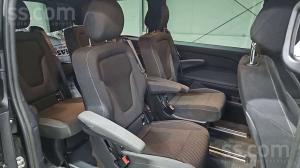 Black Mercedes-Benz V 250 2022 in Riga, with an engine capacity of 2.00 L and mileage of 147 thousand km for 42900 €, photo 12 on AUTOMOTO.COM.LV