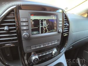 Black Mercedes-Benz V 250 2022 in Daugavpils, with an engine capacity of 2.00 L and mileage of 75 thousand km for 50000 €, photo 15 on AUTOMOTO.COM.LV