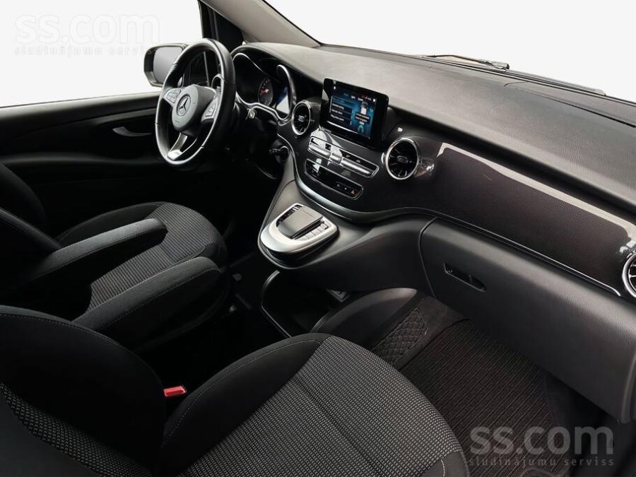 Melns Mercedes-Benz V 250 2022 Rīga, ar dzinēja tilpumu 2.00 L un nobraukumu 105 tūkst. km par 41490 €, foto 6 vietnē AUTOMOTO.COM.LV