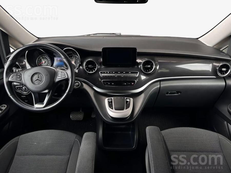 Melns Mercedes-Benz V 250 2022 Rīga, ar dzinēja tilpumu 2.00 L un nobraukumu 105 tūkst. km par 41490 €, foto 8 vietnē AUTOMOTO.COM.LV