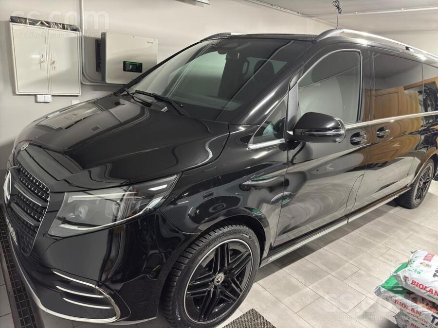 Melns Mercedes-Benz V 250 2024 Rīga, ar dzinēja tilpumu 2.50 L un nobraukumu 0 tūkst. km par 89000 €, foto 1 vietnē AUTOMOTO.COM.LV
